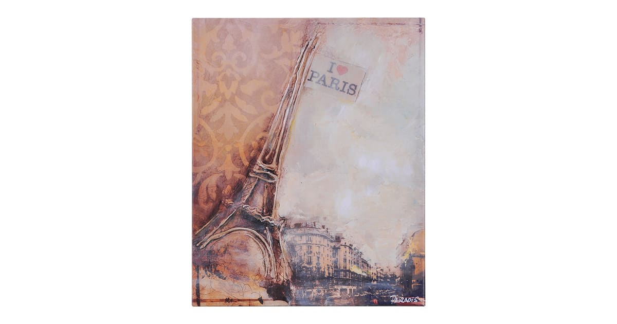 Ren Wil OL756 Memories of Paris II Architecture Abstraction 20" x 16" Wall Art by Pierrick ...