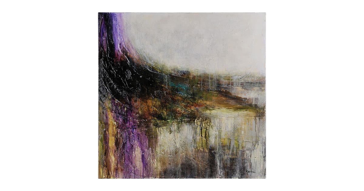 Ren Wil OL764 Enlightenment Abstract 48" x 48" Wall Art by Claude Viau ...