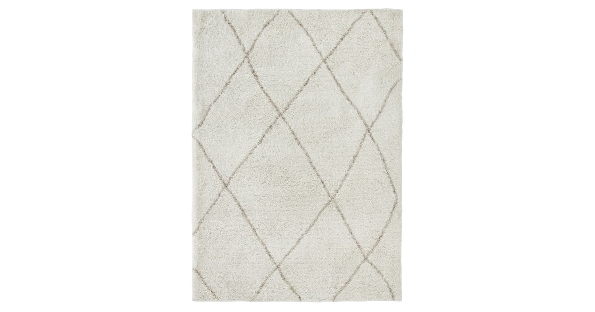 Ren Wil RALL-10002-810 Allen 7-3/4' x 10-1/4' Shag Polyester Transitional Indoor Rectangular ...