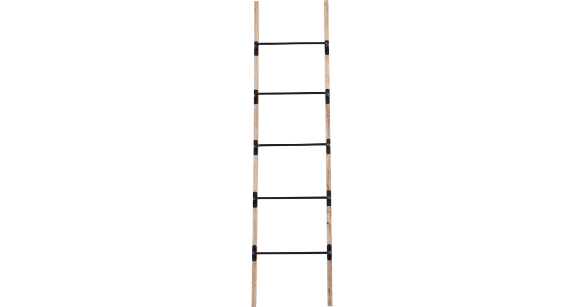 Ren Wil SHE033 Marieta 18" Mango Ladder Rack | Build.com