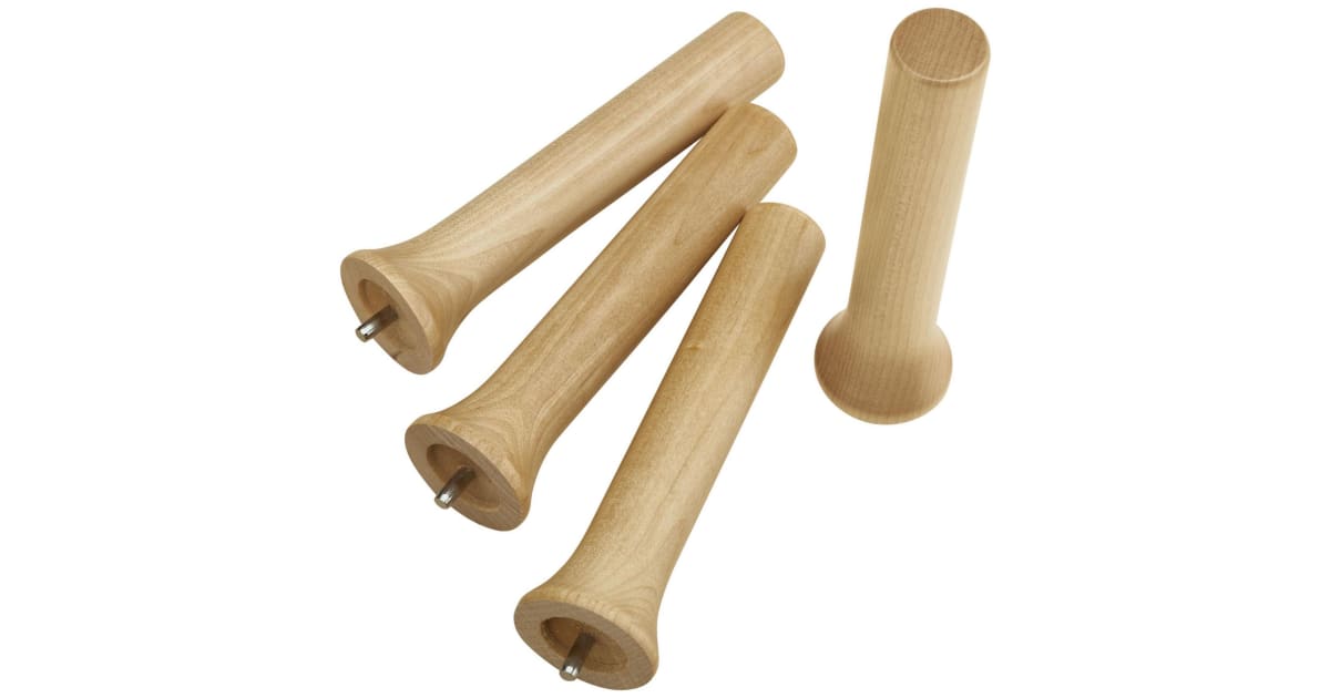 Rev-A-Shelf 4DPS-PEG-1 Wood Classics Pack of (4) - 6-1/2" Maple Wood ...