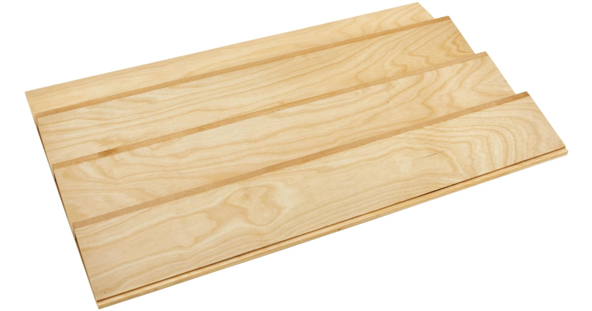 Rev-A-Shelf 4SDI-36-1 Wood Classics 33-1/8" Trim to Fit Angled Drop In ...