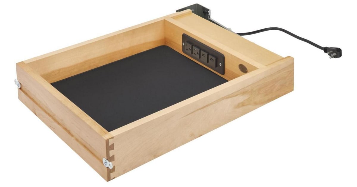 Rev-A-Shelf 4WCDB-18HFL-1 Wood Classics 16"W Soft Close Base Cabinet ...