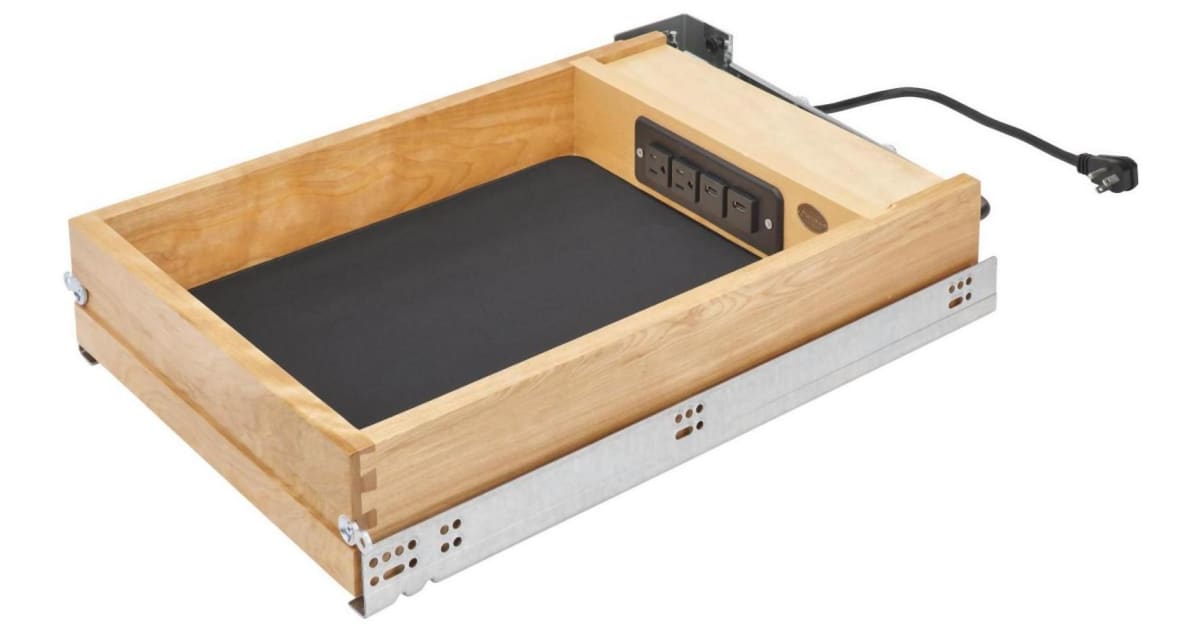 Rev-A-Shelf 4WCDB-18HSC-1 Wood Classics 15"W Soft Close Base Cabinet ...