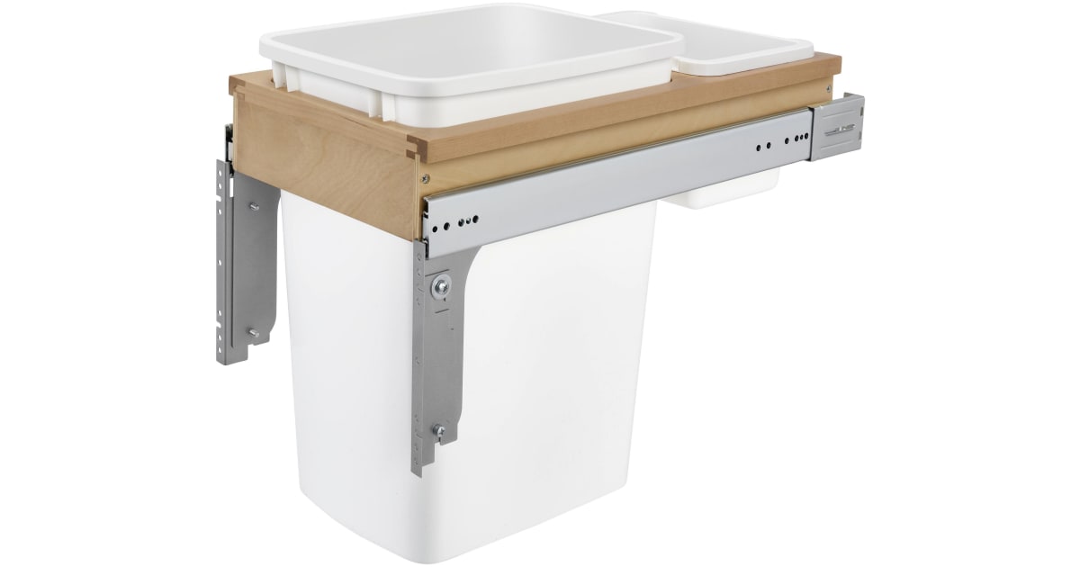 Rev-A-Shelf 4WCTM-12DM1-162 Wood Classics 11-3/4"W Top Mount Single ...