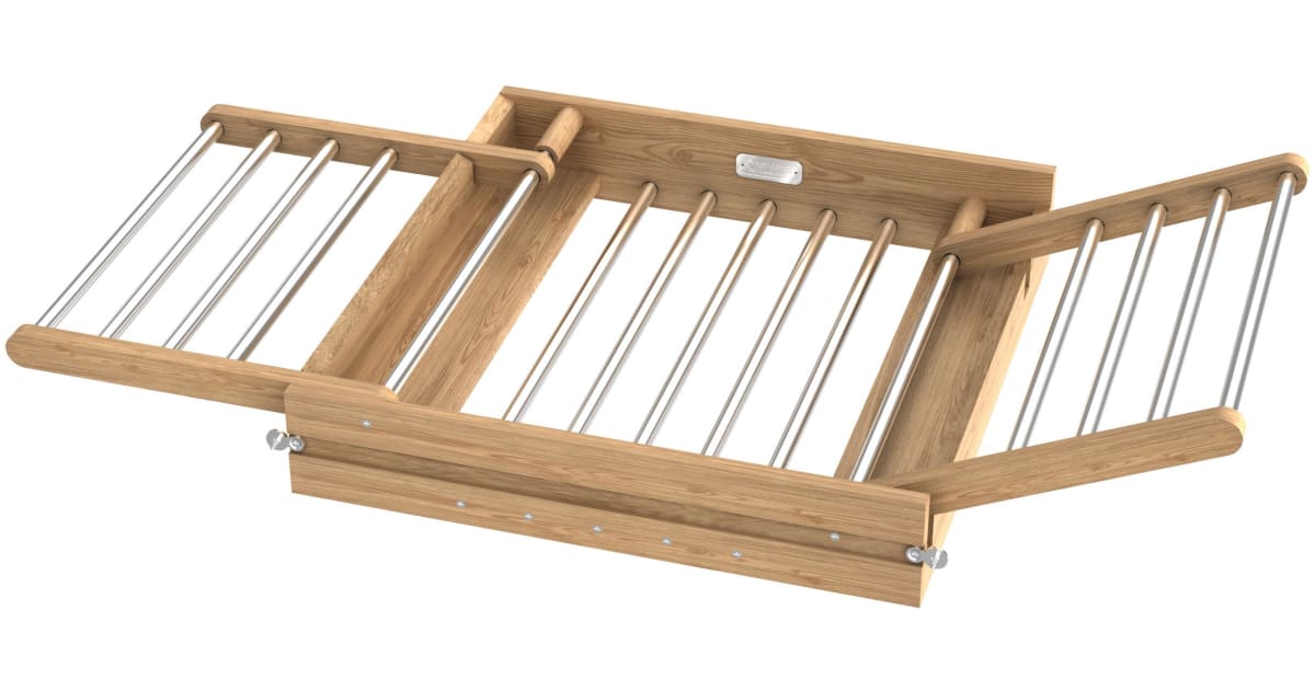 Rev-A-Shelf 4WDR-24H-1 Wood Classics 20-1/2"W Pull Out / Fold Out ...