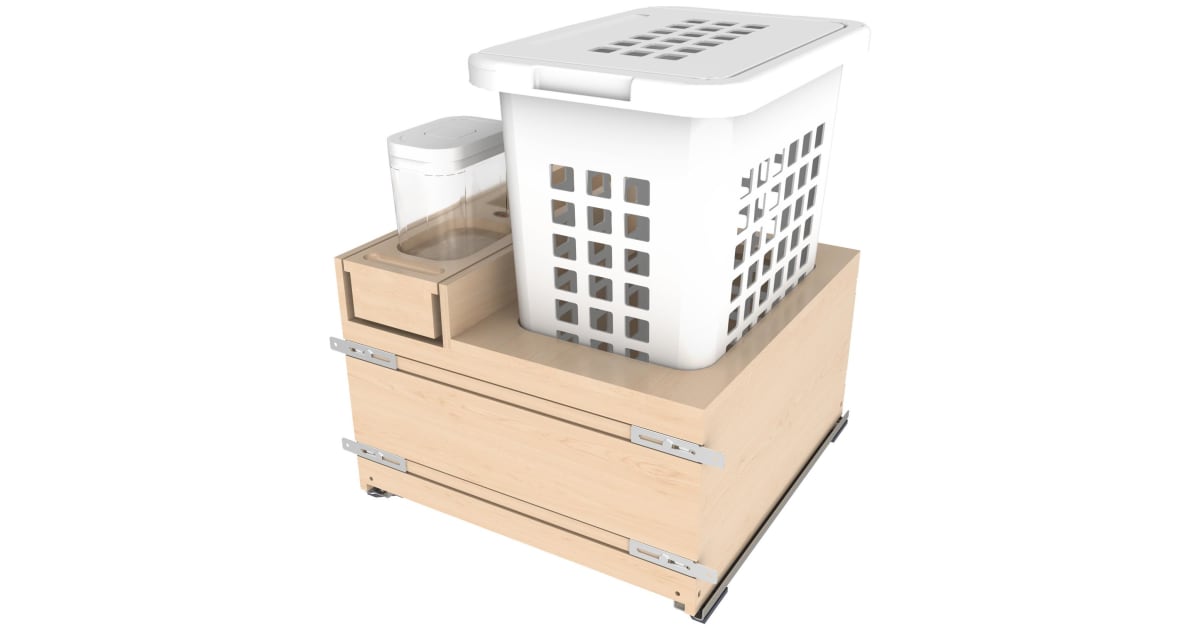 Rev-A-Shelf 4WHOX-24FHDMSC-1 Wood Classics 21"W x 24-1/2"H Soft Close ...