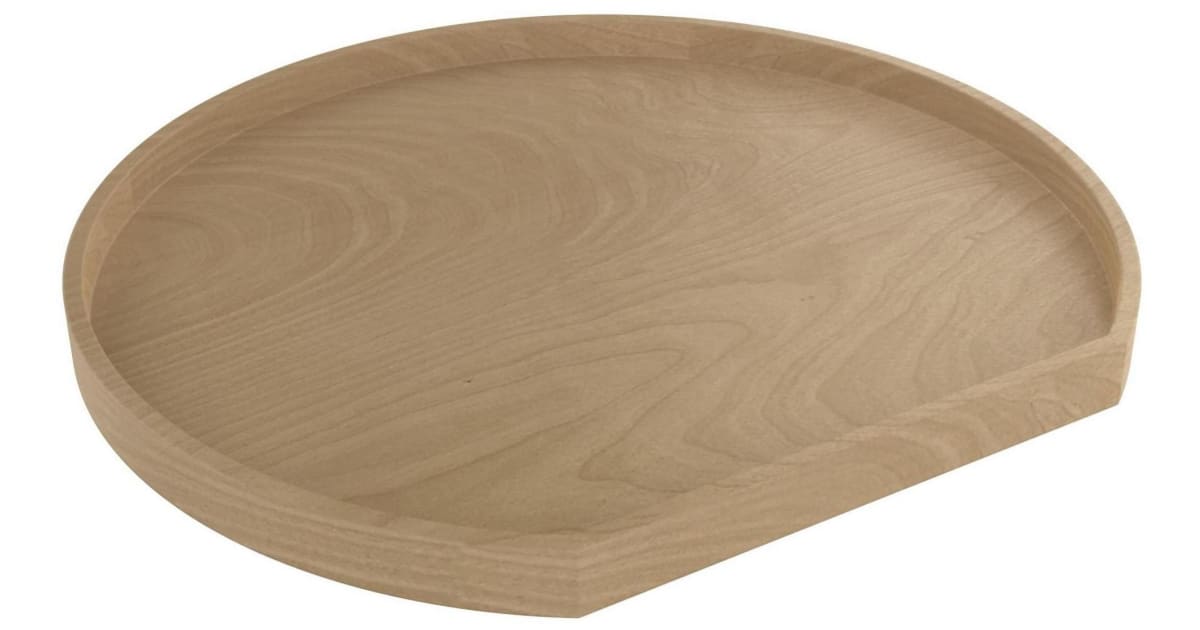 Rev-A-Shelf 4WLS201-31-52 Wood Classics 31" Wide D Shaped Flat Edge ...