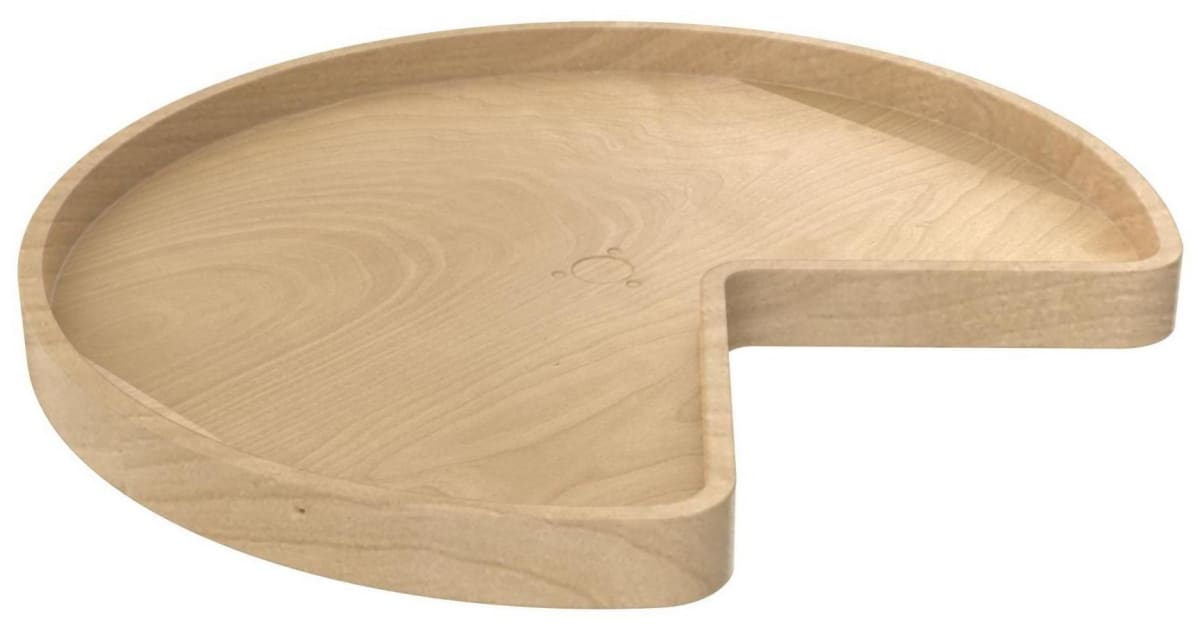 Rev-A-Shelf 4WLS401-28-52 Wood Classics 28" Kidney Lazy Susan Shelf for ...