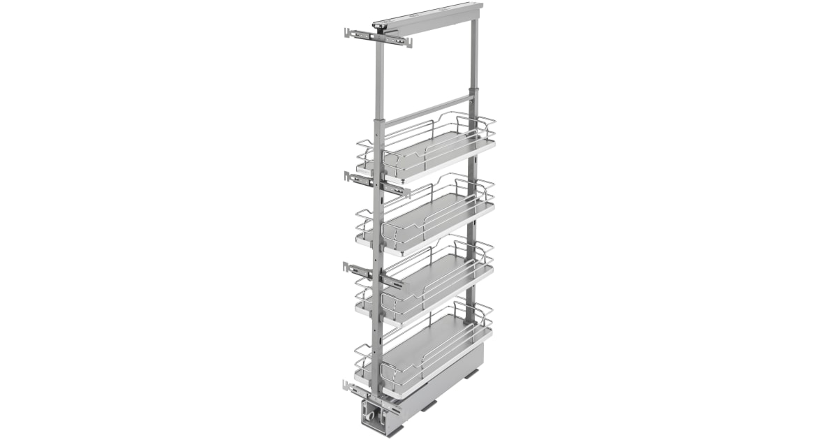 Rev-A-Shelf 5343-08-GR Contemporary 9-5/8" Adjustable | Build.com