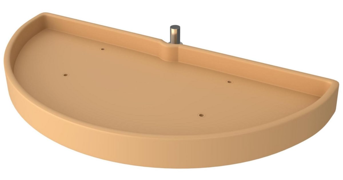 Rev-A-Shelf 6881-33-15-52 Classic 1 Shelf 33" Half Moon Pivot and Slide ...