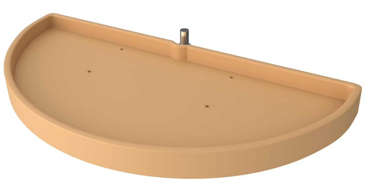 Rev-A-Shelf 6881-39-15-52 Classic 1 Shelf 39" Half Moon Pivot and Slide ...