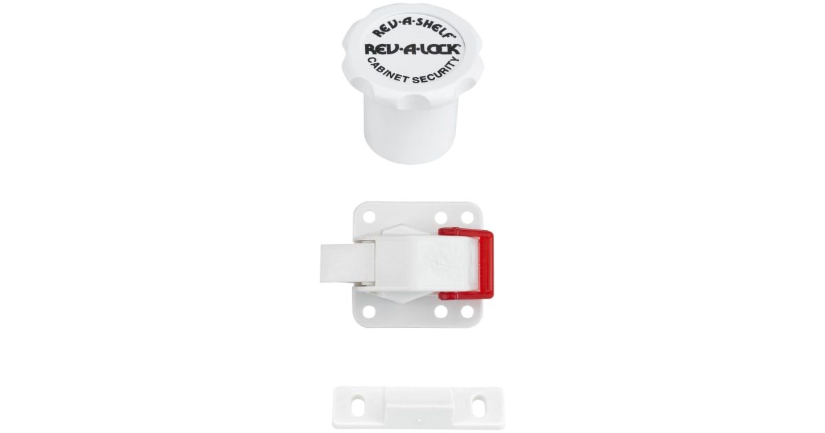 Rev-A-Shelf RAL-101-1 Sink Classics Child Cabinet Security Lock System ...