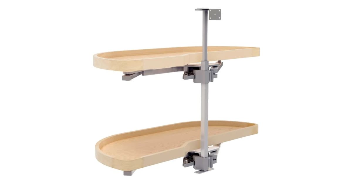 Rev-A-Shelf 4WLS87-18-L Modern 38"W Soft Close Pull Out and Pivot Two ...