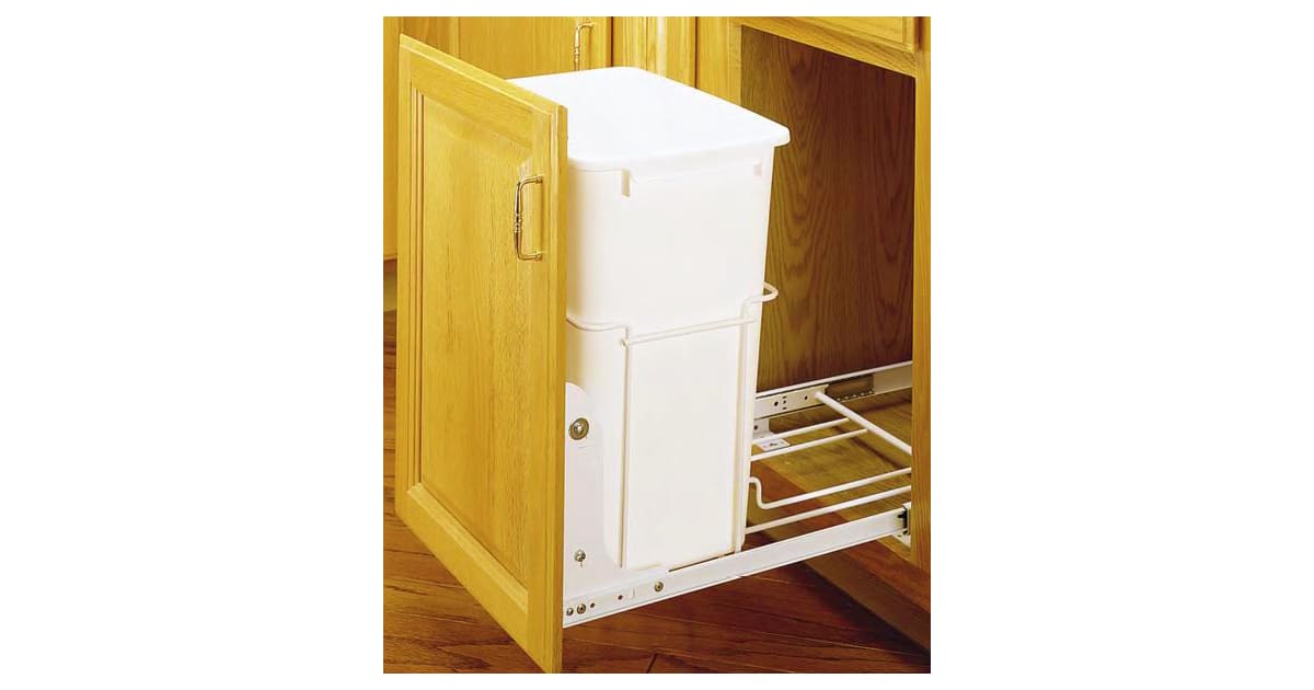 Rev-A-Shelf RV-18PB-1-20 20 Quantity RV Series 35 Quart Pull Out Waste ...