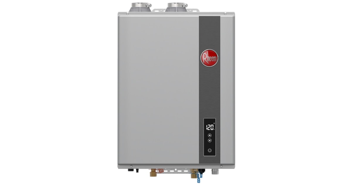 Rheem RTGH-84DVLP-3 Rheem RTGH Series 8.4 GPM 157,000 BTU 120 Volt ...