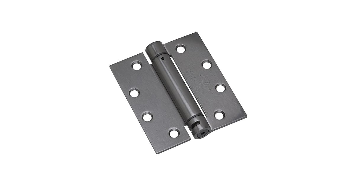 Richelieu 5823ANB1 4-1/2 Inch x 4 Inch Spring Square Corner Mortise ...