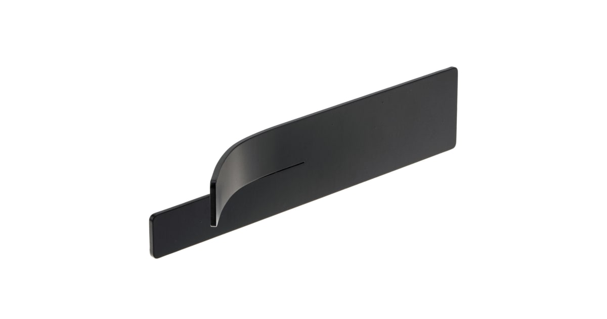 Richelieu 9935150900 5-15/16 Inch Long Finger Cabinet Pull | Ferguson Home