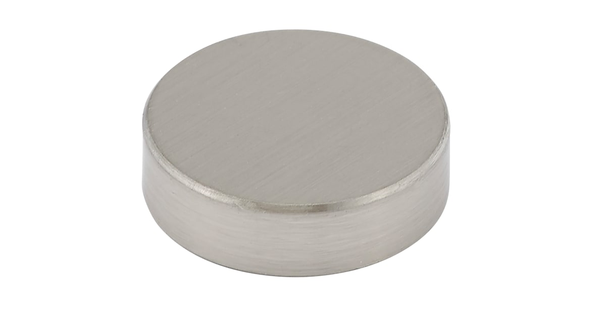 Richelieu BP022195 Contemporary Style Metal Screw Cover | Ferguson Home