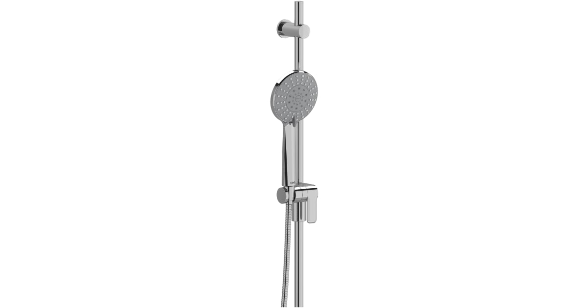 Riobel 4813C 2 GPM Multi Function Hand Shower Package - Includes Slide ...