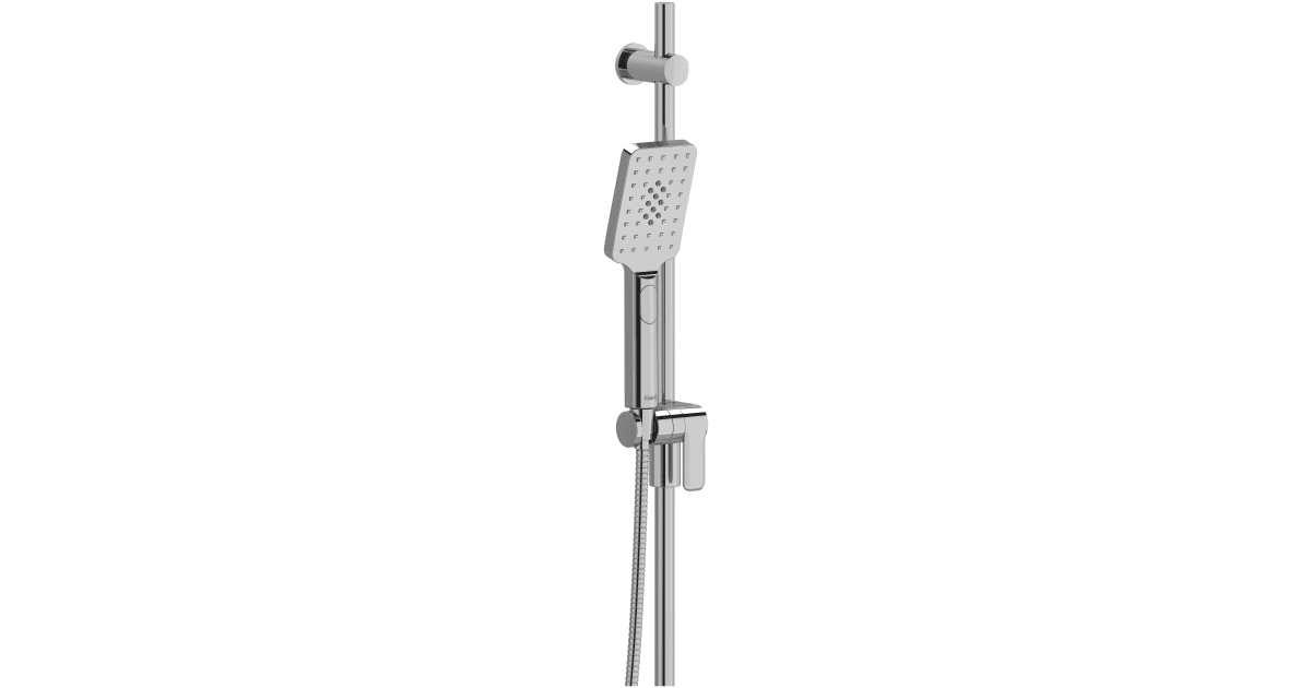 Riobel 4815C-WS Handshower Set With 36" Slide Bar and 3-Function 1.8 ...
