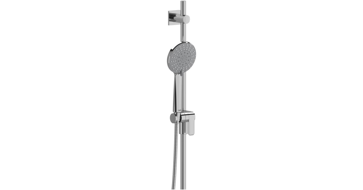 Riobel 4823C 2 GPM Multi Function Hand Shower Package - Includes Slide ...
