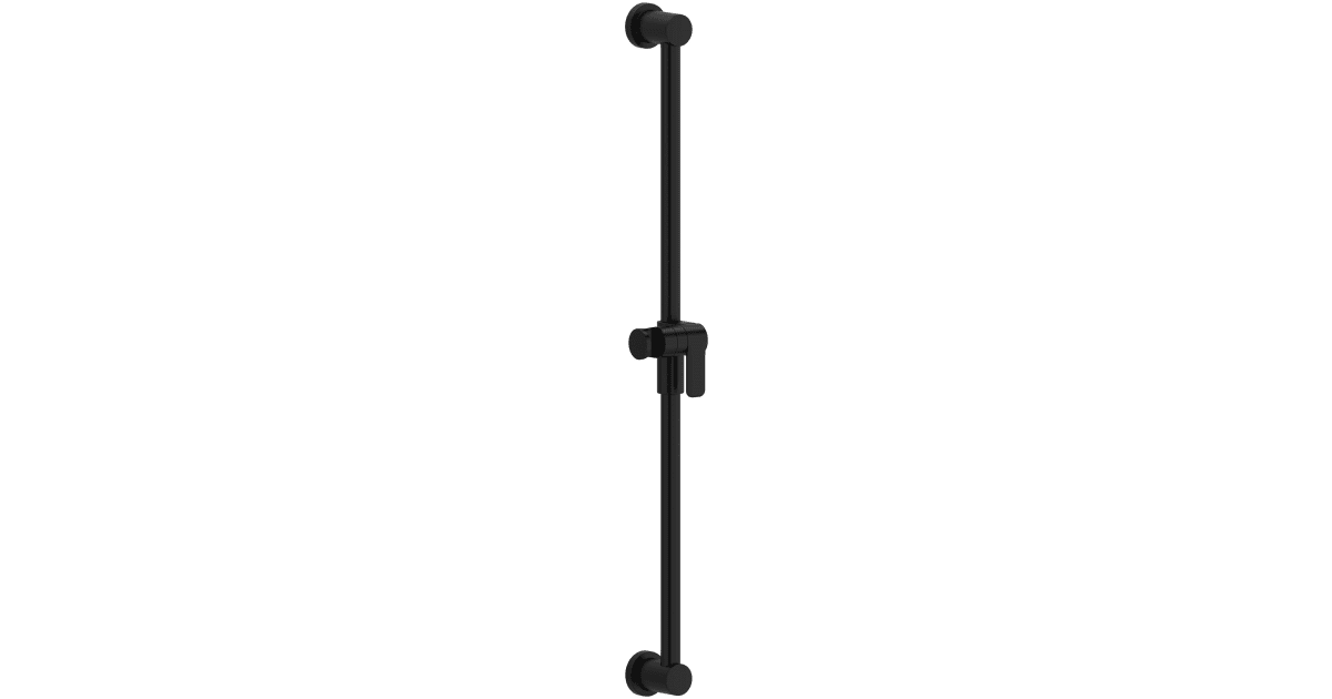 Riobel 4855BK 31" Slide Bar with Adjustable Hand Shower Holder ...