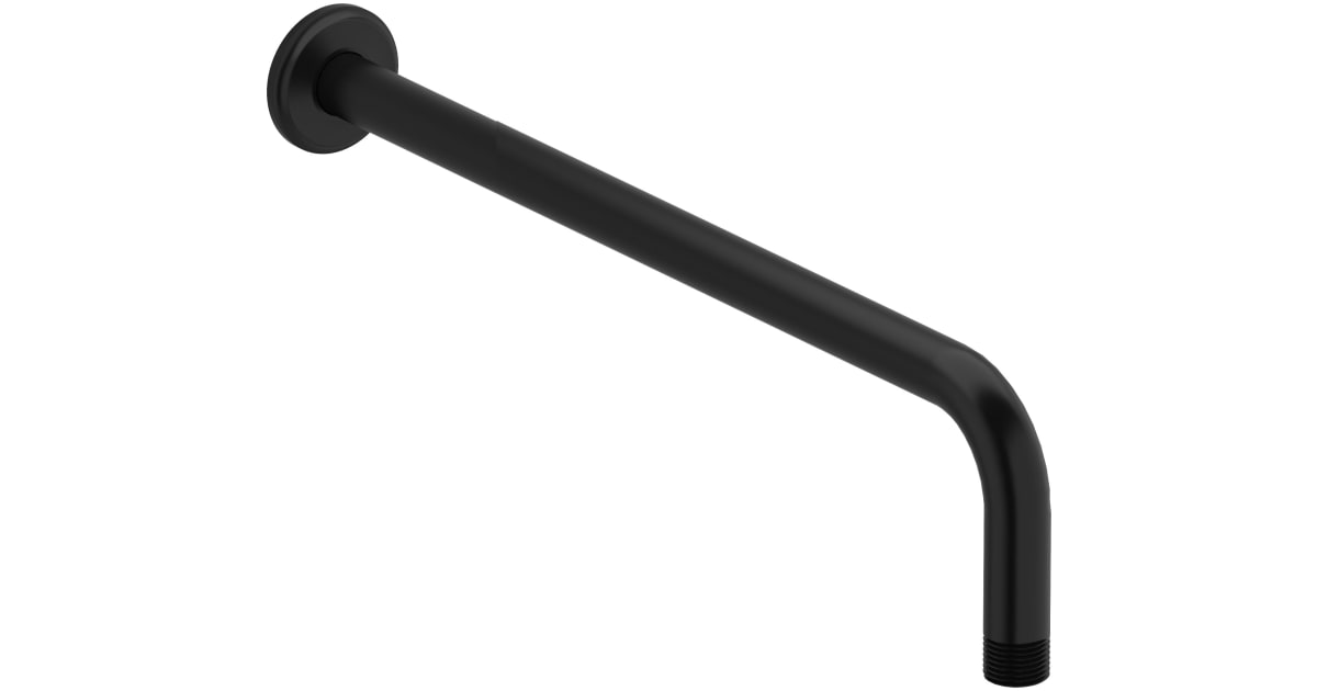 Riobel 554BK 15-5/8" Wall Mounted Shower Arm and Flange | Ferguson Home