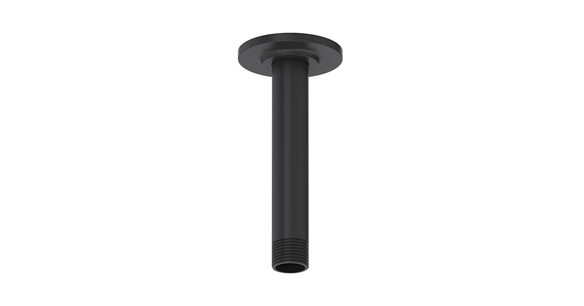Riobel 585BK 6" Ceiling Mount Shower Arm | Ferguson Home