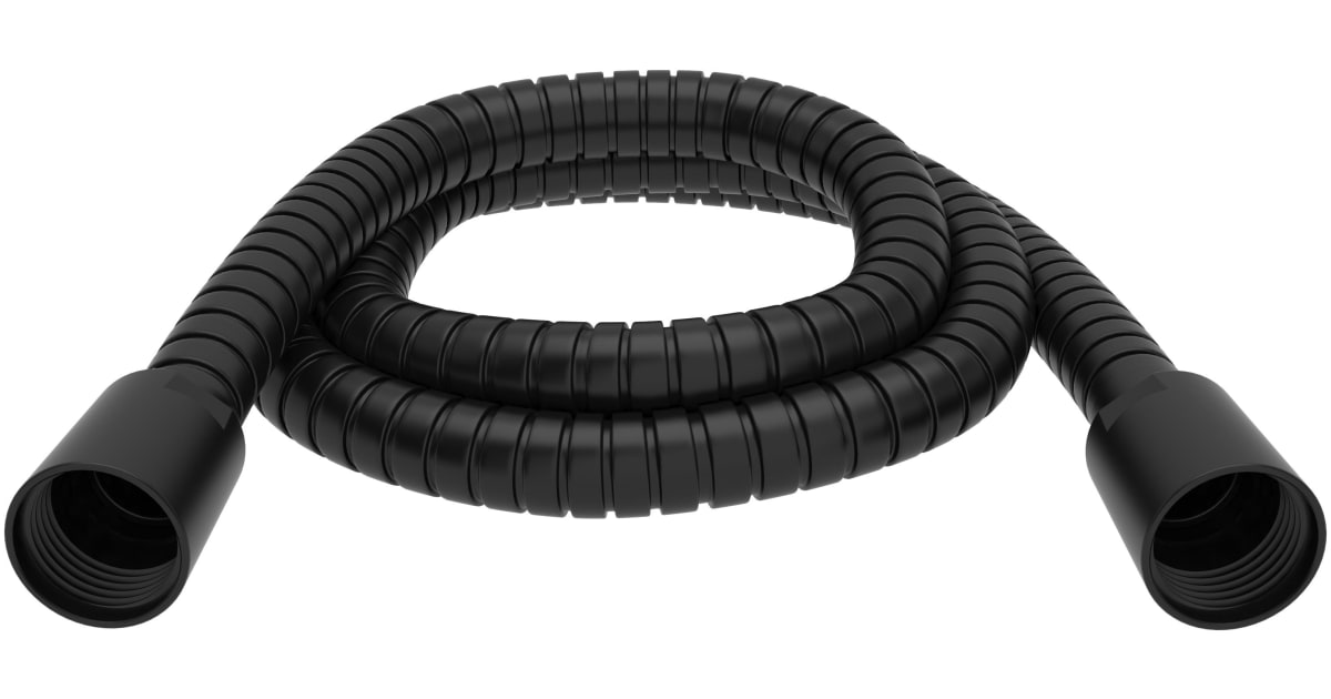 Riobel 7259BK 59" Handshower Hose with Two Check Valves | Build.com