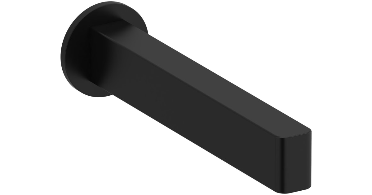 Riobel PXTM80BK Paradox 7-3/4" Tub Spout | Build.com