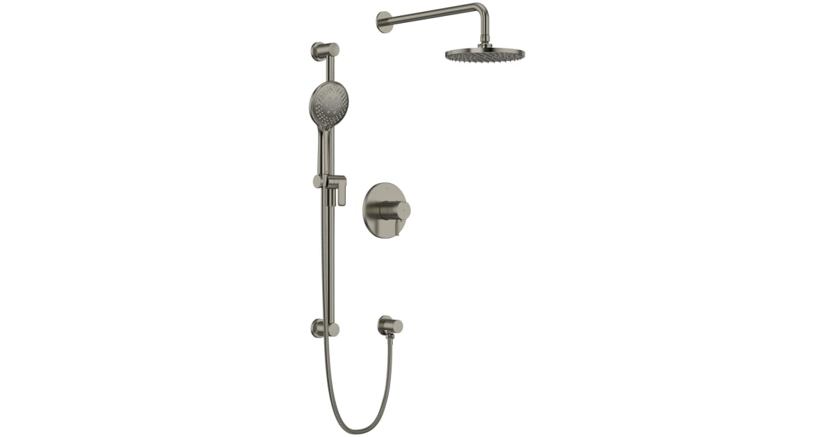 Riobel R23 Sylla 2-WS Sylla Shower System with Combined Thermostatic ...