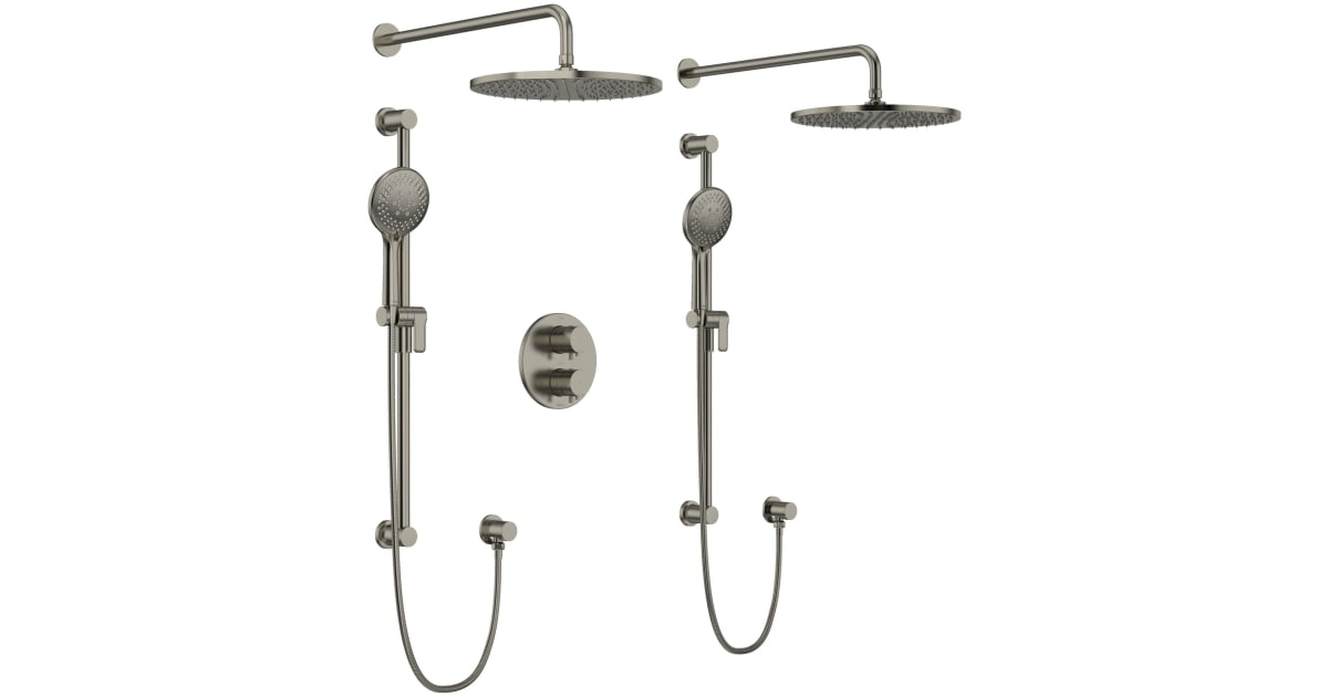 Riobel R46 Sylla 2 Sylla Two Person Shower System with Combined ...