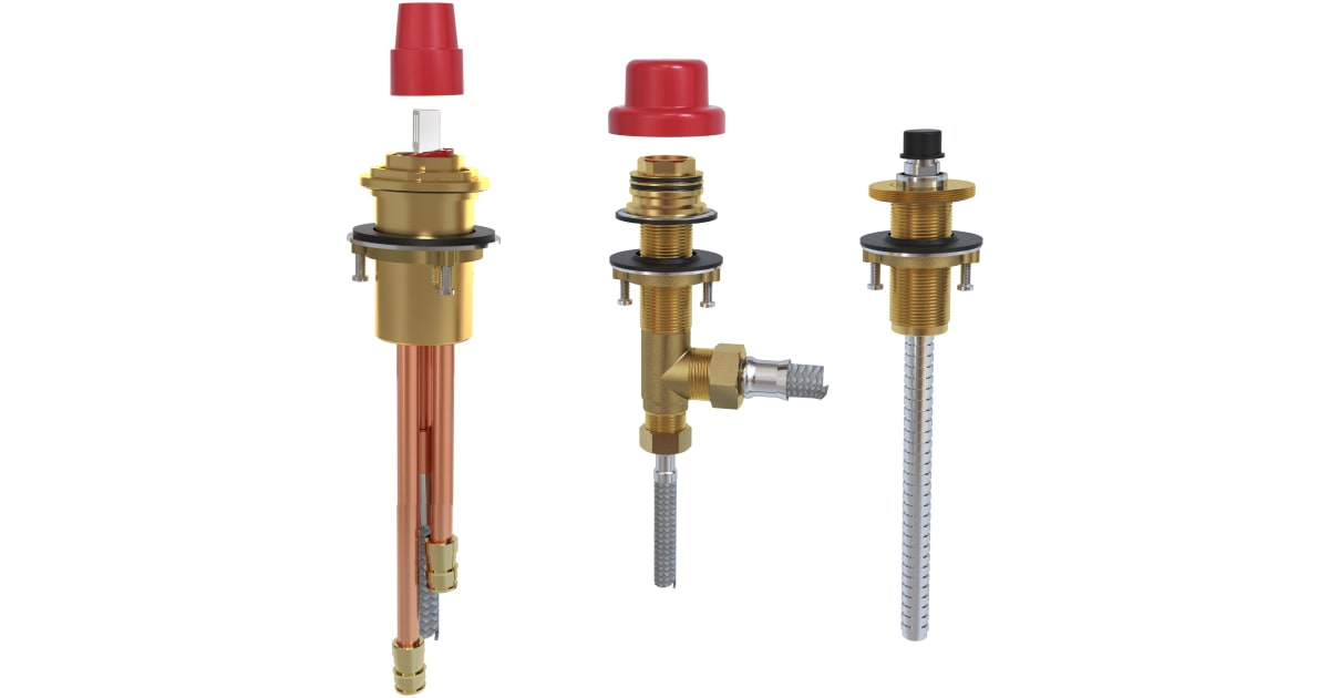 Riobel RH66-EX Parabola Single Handle Deck Mounted Tub Filler Rough-in ...