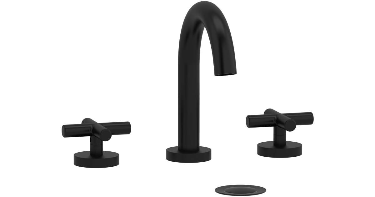 Riobel RU08+BK Riu 1.2 GPM Widespread Bathroom Faucet | Ferguson Home