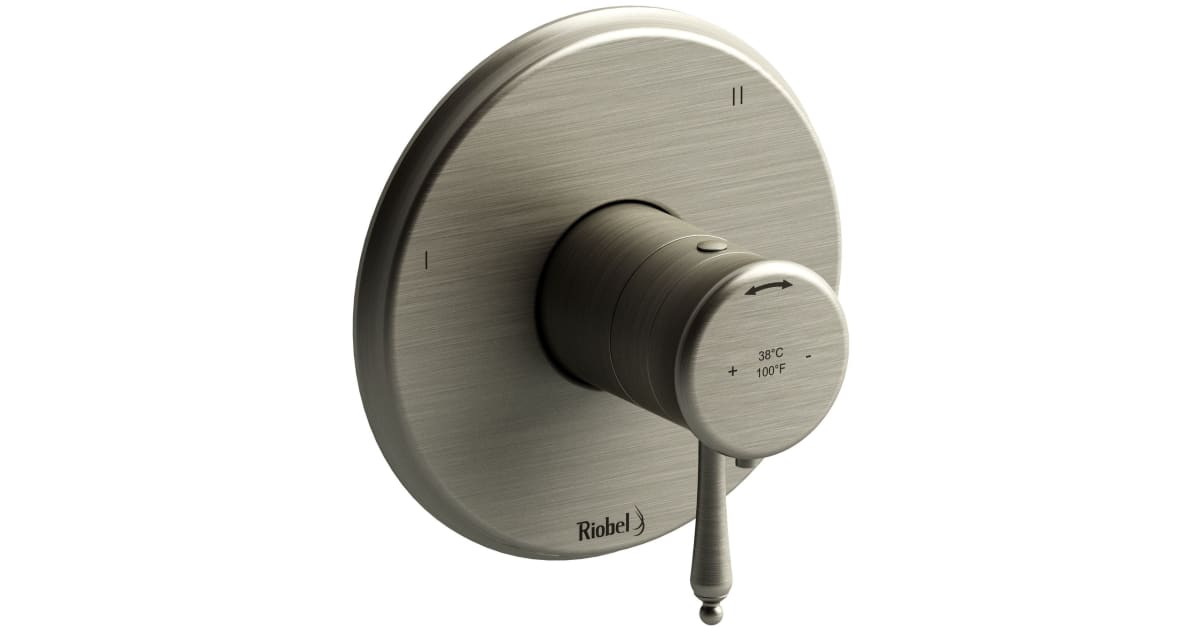 Riobel TGN47BN Classic Three Function Thermostatic Valve Trim Only with ...