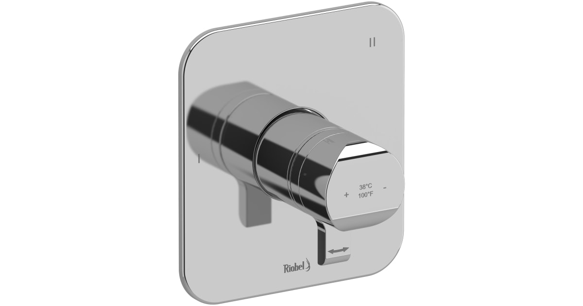 Riobel TSA45C Salome Five Function Thermostatic Valve Trim Only with ...