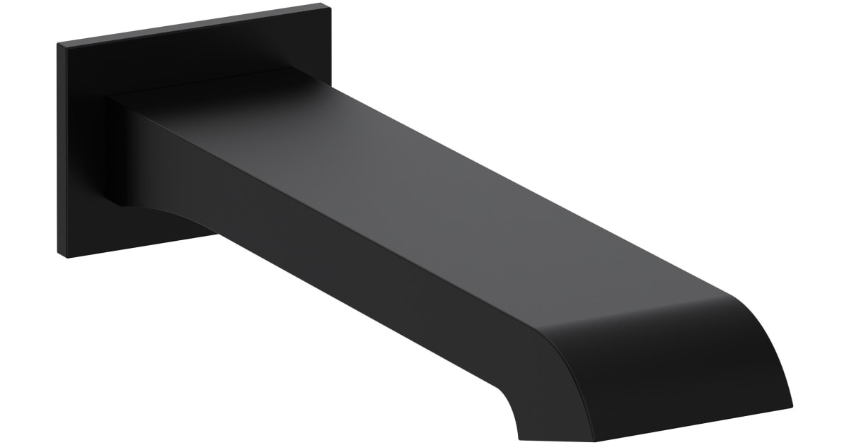 Riobel ZO80BK Zendo 8-1/2" Tub Spout | Ferguson Home