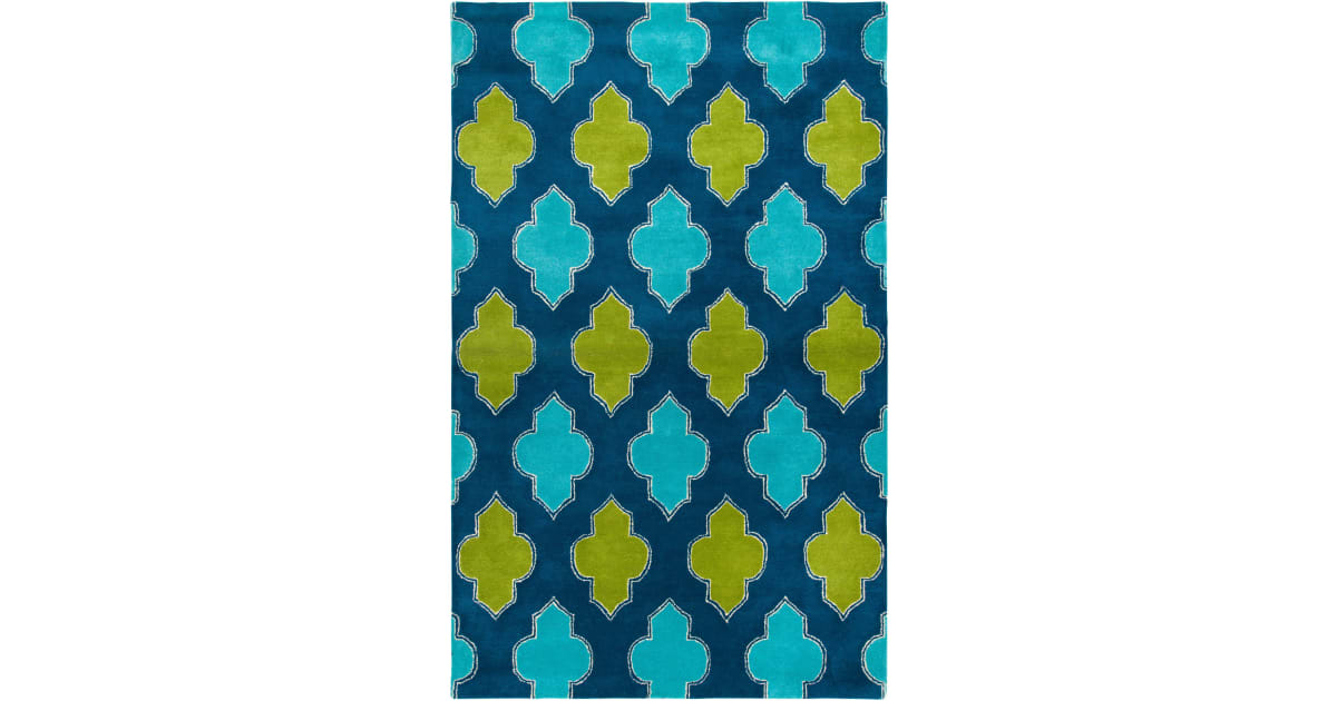 Rizzy Home FUSFN224700092608 Fusion Hand-Tufted New Zealand Wool Rug ...