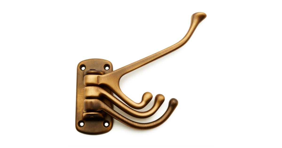 RK International HK 5820 AE Traditional 1.5" Wide Three Prong Swivel ...