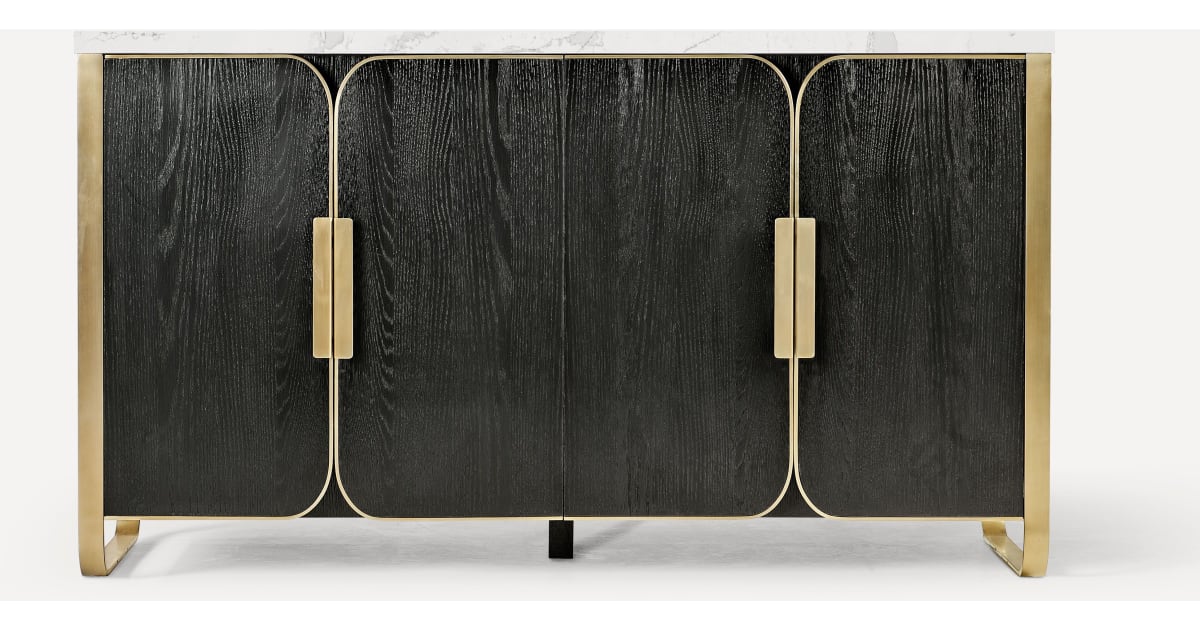 Robern CVBE6021587 Craft Series 60" Double Free Standing Vanity Cabinet ...