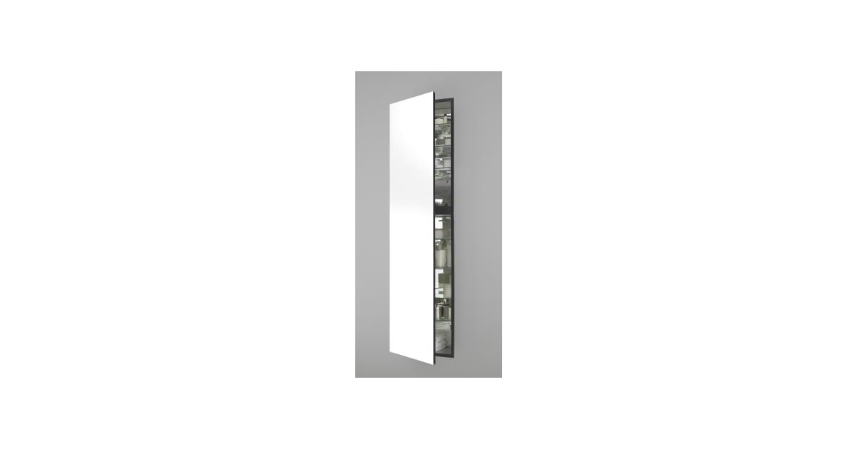 Robern MC2070D421LE2 M Series 20" x 70" x 4" Single Door Medicine ...