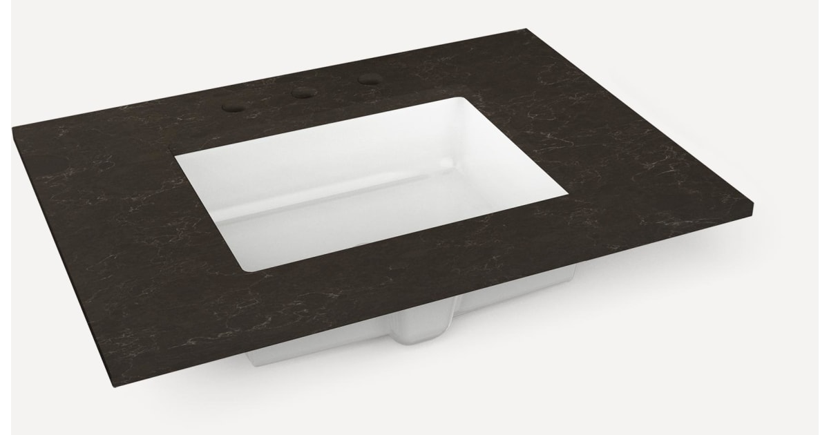 Robern TA30UCO97-8CS1 Craft Series 30" Quartz Vanity Top | Build.com