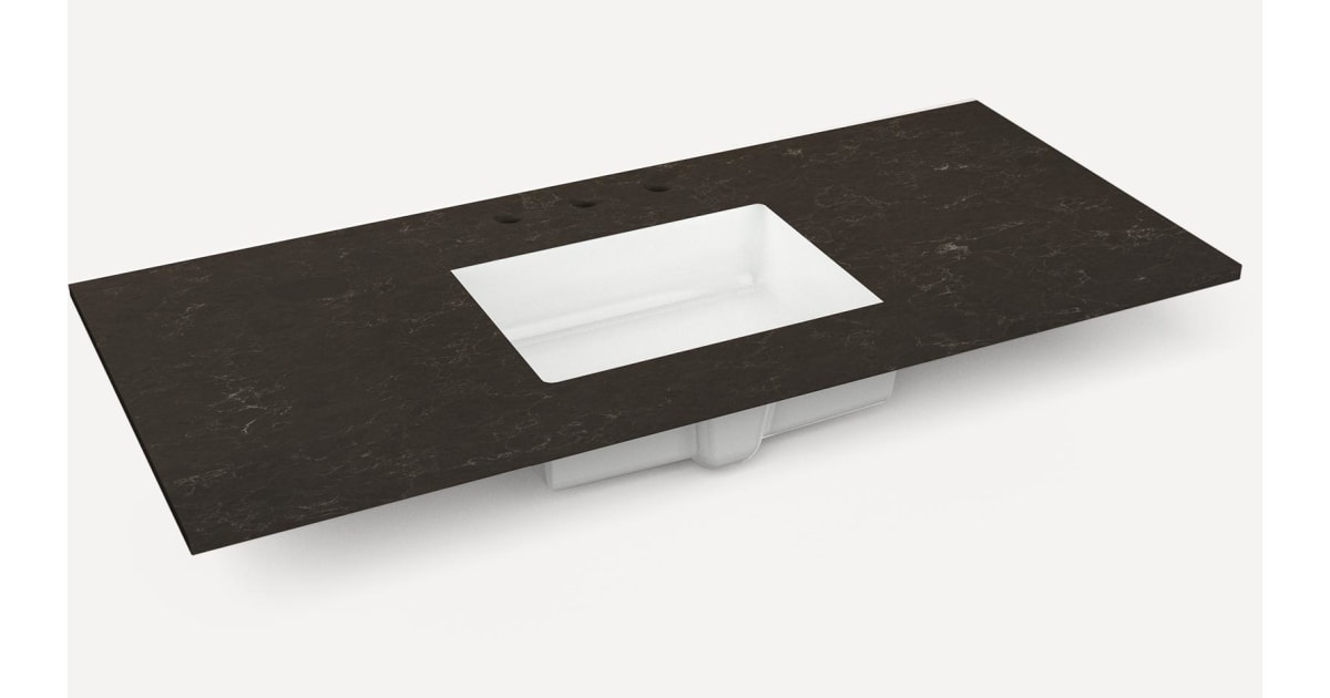 Robern TA48UCO97-8CS2 Craft Series 48" Quartz Vanity Top | Ferguson Home