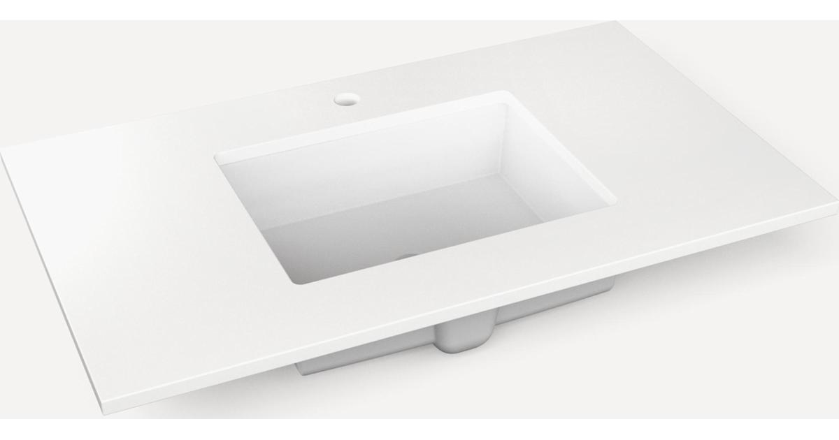 Robern TF37UCO92-1 Vanity Tops 37" Quartz Vanity Top | Ferguson Home