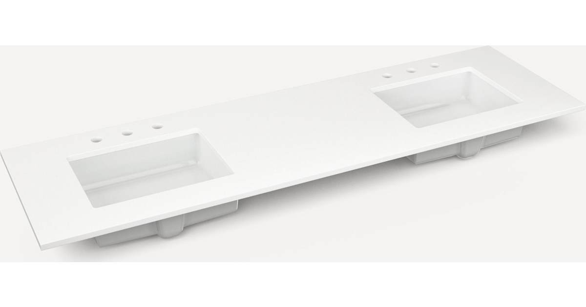 Robern TF73UDO92-8D5 Vanity Tops 73" Quartz Vanity Top | Build.com