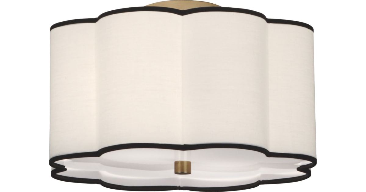 Robert Abbey 2139 Axis 16" Flush Mount Ceiling Fixture | Ferguson Home