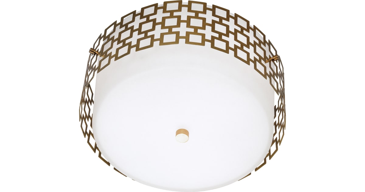 Robert Abbey 664 Parker 15" Flush Mount Ceiling Fixture | Build.com