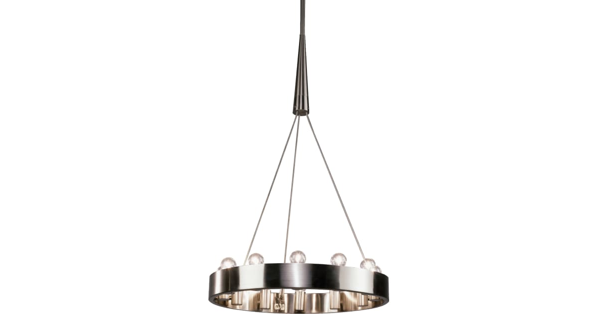 Robert Abbey B2090 Candelaria 12 Light 24" Ring Chandelier | Ferguson Home