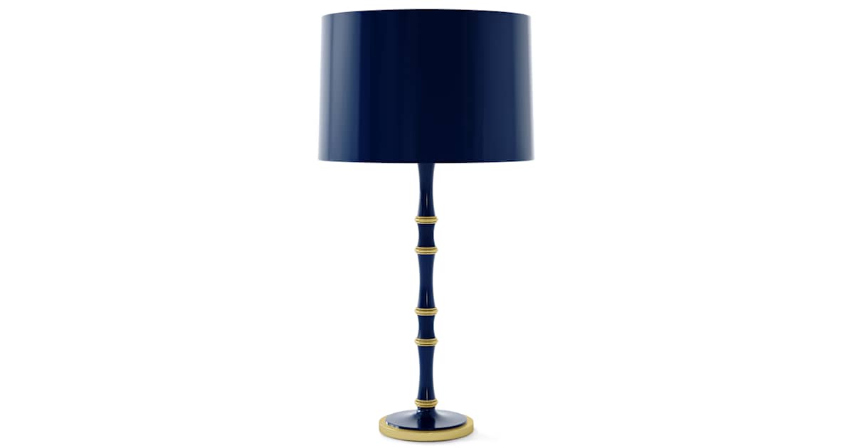 Robert Abbey MB71MMBX Kane 31" Tall Buffet Table Lamp with Midnight ...